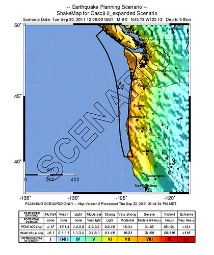 Cascadia Subduction Zone Earthquake Map - Map Cascadia Subduction Zone Earthquake Map - Map